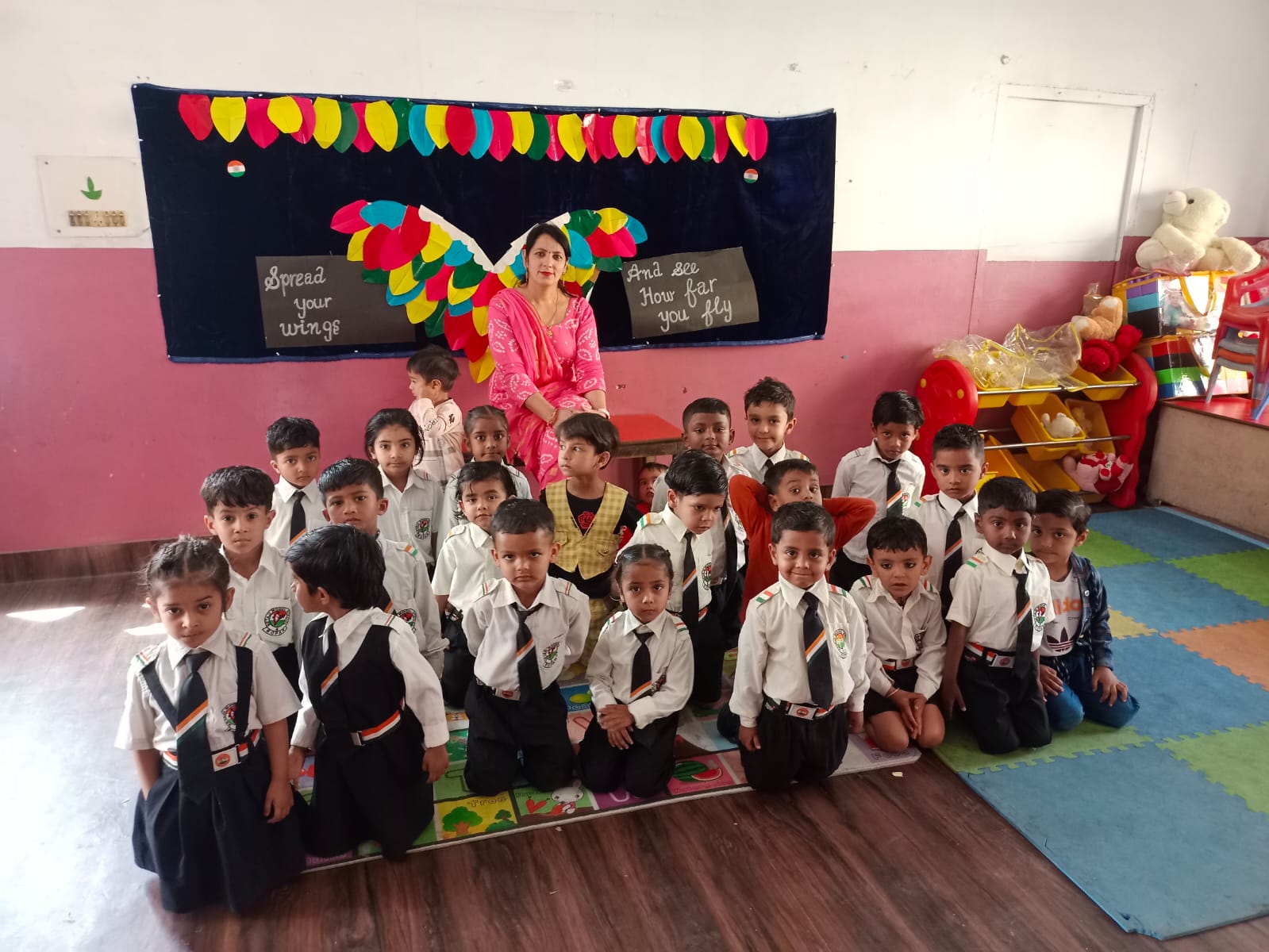 First day of the school – https://netajimodelschool.com