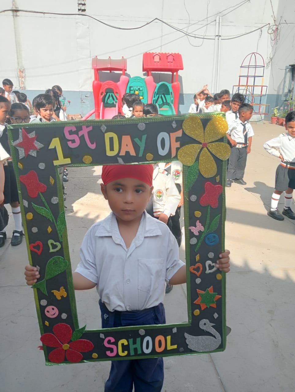First day of the school – https://netajimodelschool.com